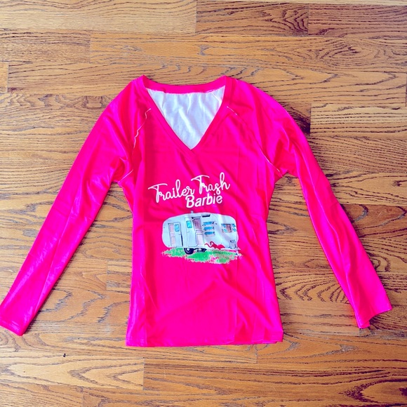 Barbie | Tops | Trailer Trash Barbie Shirt | Poshmark